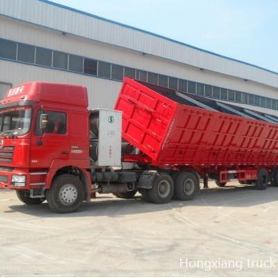 Cina Ritiratore a gomma per il trasporto di merci con capacità di 80 tonnellate e funzione di autodumping in vendita