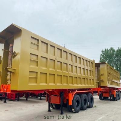 中国 4 軸 U 形 水力シリンダー 自転倒し式 トリラー 自転倒し機能 販売のため