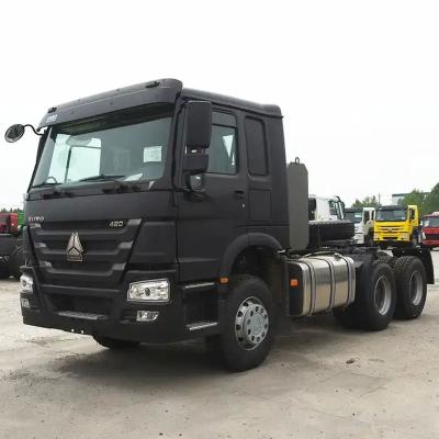 Cina Torsione massima Nm 500-1000nm Sinotruck HOWO 371HP 6X4 Used Tractor Truck in vendita