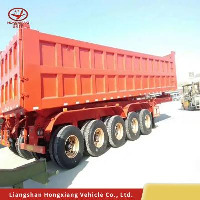 Cina Camion di trasporto merci semirimorchio a letto piatto 13500X3000X1550 mm con design a ala aperta in vendita