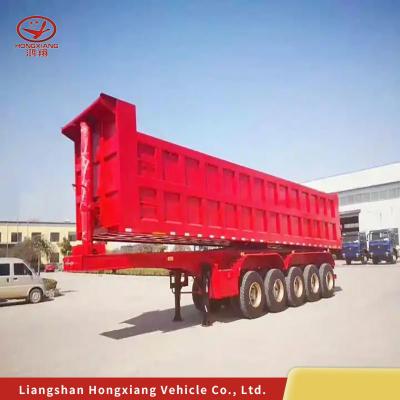 Cina Camion di trasporto merci semirimorchio a letto piatto 13500X3000X1550 mm con design a ala aperta in vendita