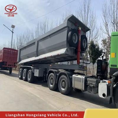 Cina Camion di trasporto merci semirimorchio a letto piatto 13500X3000X1550 mm con design a ala aperta in vendita