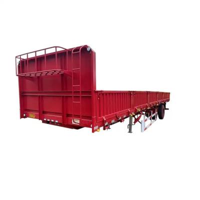 China Grade Heavy Duty Dump Trailer Tons U-Shape Semi Trailer for Bauxite Transport for sale
