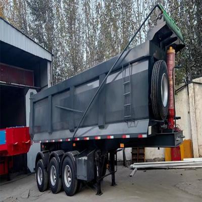 Cina Acciaio Heavy Duty 3 assi Lowboy Trailer 60 80 100 tonnellate Lowbed Low Bed Truck Semi-trailer in vendita