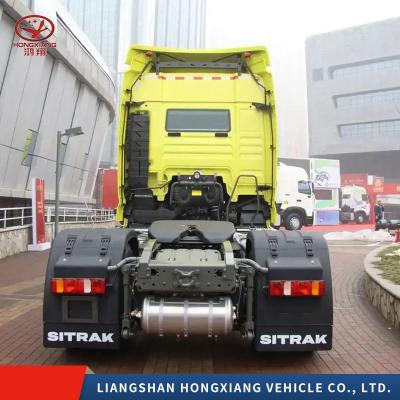 China ECE-gecertificeerde Sinotruk HOWO Euro-tractortruck met Weichai-motor en handruimte Te koop