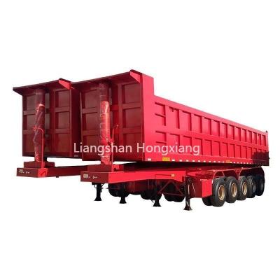 China 70 Tonnen schwerer Dump-Truck mit Seitenwand-Tipper mit hydraulischem System in 13500X3000X1550 mm zu verkaufen