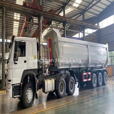 China 70 Tonnen schwerer Dump-Truck mit Seitenwand-Tipper mit hydraulischem System in 13500X3000X1550 mm zu verkaufen