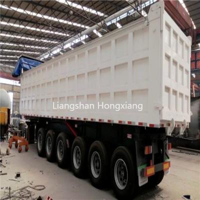 China 70 Tonnen schwerer Dump-Truck mit Seitenwand-Tipper mit hydraulischem System in 13500X3000X1550 mm zu verkaufen