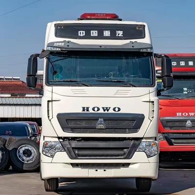 Cina Finestra manuale ampiamente utilizzato HOWO T7 camion trattore 10 ruote 375HP per il trasporto in vendita