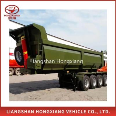 Cina 11 porte 3 assi 40ft Parete laterale Semirelletto Letto piatto Mini Chiuso Cargo Dump Truck Relletto in vendita