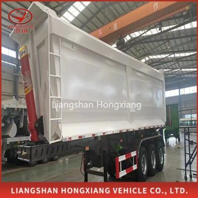 Cina Camion con rimorchio di scarico 7c-3 omologato CE con numero di pneumatico in vendita