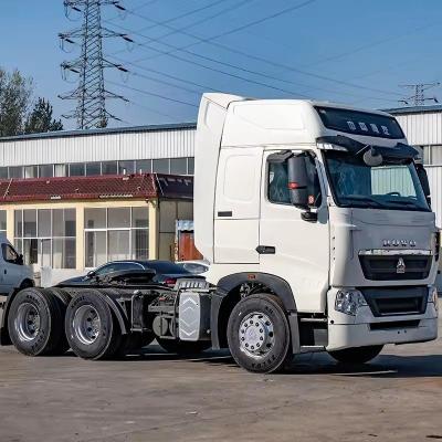 中国 HOWO Sinotruk 440HP 540HP HOWO T7 トラクター トラック 10 ホイラー 6X4 トラックヘッド ユーロ 2/3/4 販売のため