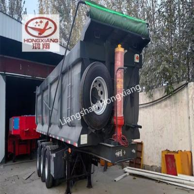Cina 12r22.5 pneumatici 3 assi 40 tonnellate scatola di scarico semirimorchi con sistema di sospensione personalizzabile in vendita