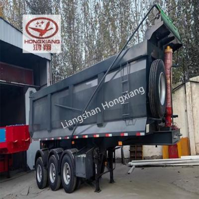 Cina 12r22.5 pneumatici 3 assi 40 tonnellate scatola di scarico semirimorchi con sistema di sospensione personalizzabile in vendita