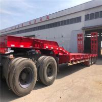 Quality Cross Arm Type Suspension Systems Flatbed Trailer for Pickup Trucks 13500X3000X1 for sale