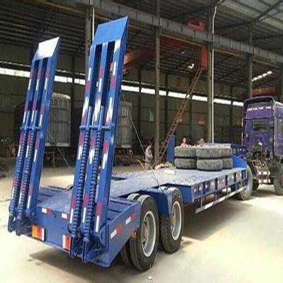 中国 3軸60トンのトレーラー ローベッド ローベッド トラック パーソナライズされた半トレーラー 販売のため