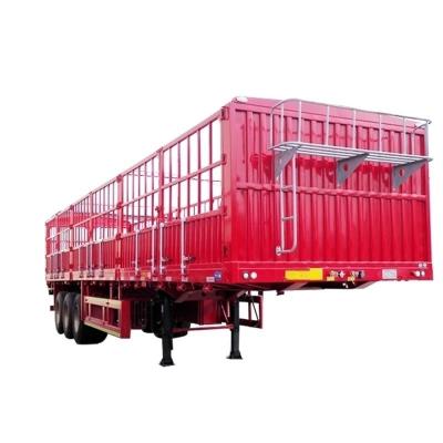 Cina Camionetta di tipo 80 tonnellate Merce Parete laterale Pistola Trasporto Animali Recinzione Cargo Semiconduttore in vendita