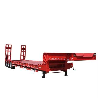 China Van-type LPG Storehouse Container Skeleton Passenger Car Transport Low-Bed Semi-Trailer for sale