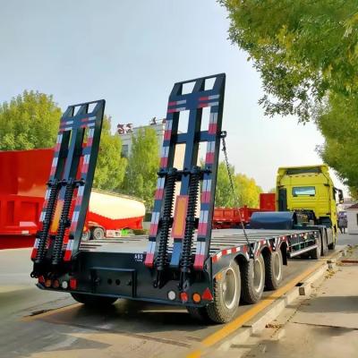 Cina 2 3 4 Asse letto basso basso ragazzo rimorchio camion pesante senza sistema di frenatura antiblocco ABS in vendita