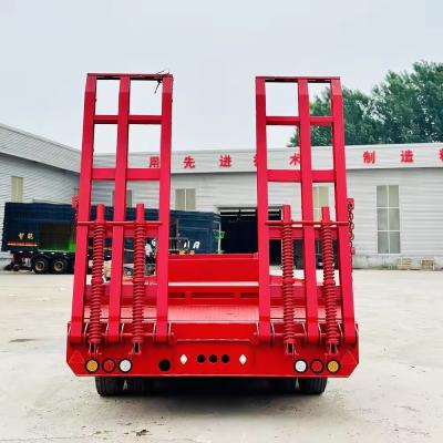 Cina 18 metri di lunghezza semi-remolchi a letto basso Lowboy attrezzature rimorchi per varie industrie in vendita