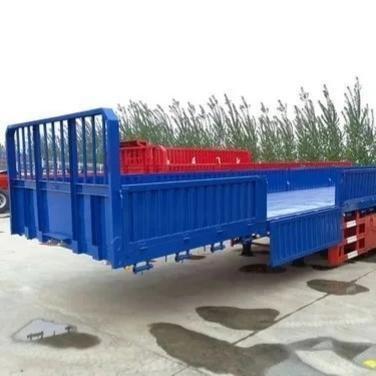 China 3-Axis Animal Livestock Cargo Fence Semi-Trailer for Cross Arm Type Suspension System for sale