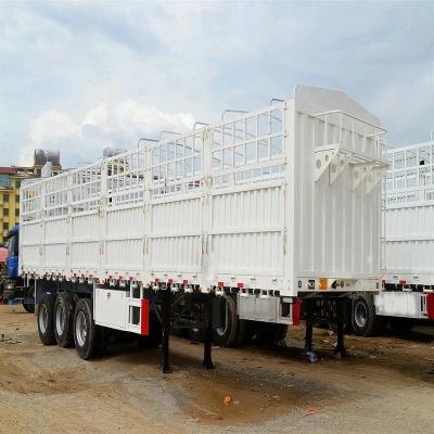 中国 サポート 5.8 トン 3 軸グリッド形式のセミトレーラー 販売のため