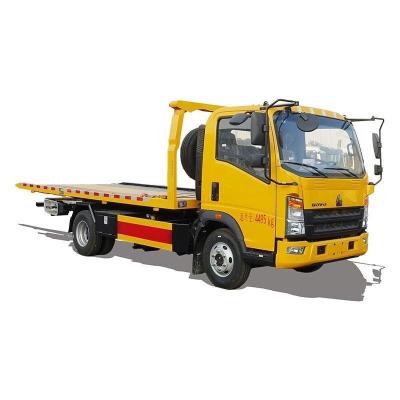 China 4*2 Straßenrettungsfahrzeug 5 Tonnen Ein Schleppwagen Zwei Rettungsfahrzeuge mit Anpassungsoption zu verkaufen