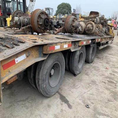 China Lowboy-trailer met ophangingssysteem voor achterarm zwaargewicht lowbed lowbed semi-trailer Te koop