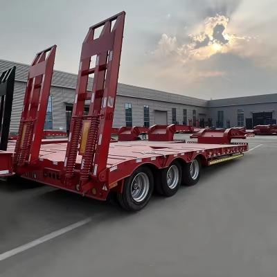 Cina Semi-remolchi a letto basso a 6-linea e 12-asse per macchine pesanti in vendita