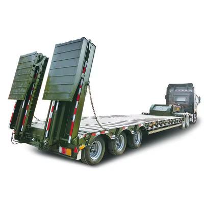 Cina Pneumatico 12r22.5 3 asse 40 FT Semiconduttore a letto piatto per il trasporto di container in ferro in vendita