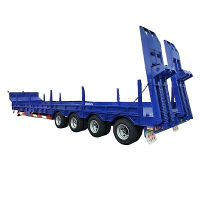 Cina Pneumatico 12r22.5 3 asse 40 FT Semiconduttore a letto piatto per il trasporto di container in ferro in vendita