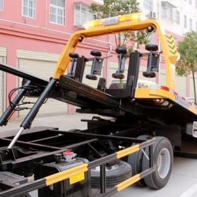 Chine Chariot de remorquage de 25 t Chariot de remorquage sous ascenseur Autre nom I-Suzu 4*2 120 ch Chariot de récupération routière à vendre