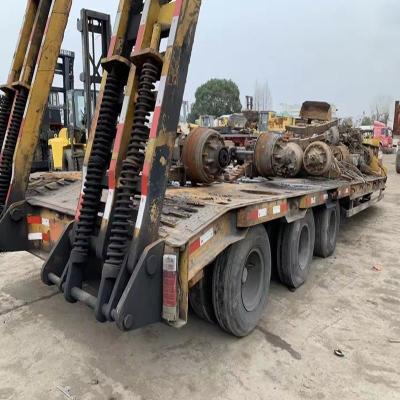 Cina Sistemi di sospensione tipo braccio posteriore 10 pneumatici 4-asse rimorchio lowboy con scala idraulica in vendita
