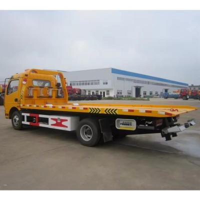 China DFAC Flat Bed Recovery Truck with On Line Technical Support and After-sales Service for sale