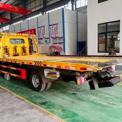 China DFAC Flat Bed Recovery Truck with On Line Technical Support and After-sales Service for sale