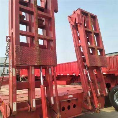 China Windkrachtplaat Vervoer Semi-low bed trailer 150 ton Vermogen Blaad veerhanging Te koop
