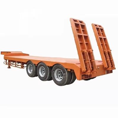 China Windkrachtplaat Vervoer Semi-low bed trailer 150 ton Vermogen Blaad veerhanging Te koop