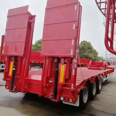 China 2 assen 20FT 40FT Container Frame Skelet Truck Semi-trailer Chassis voor vervoer Te koop