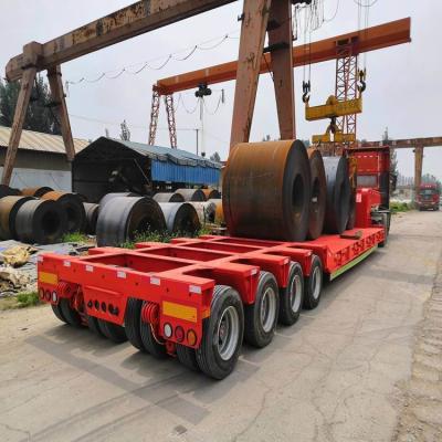 China Caminhão de baixo peso 20ft Cama plana 40 FT 40 pés 40ft Container Trailer de cama plana 28t Pênis de pouso à venda
