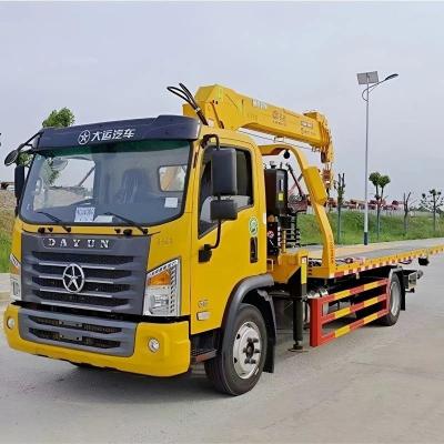 China Truck Aerial Platform Work Vehicle with Large Work Basket and Manual Transmission Type for sale