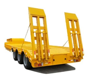 Cina Carico pesante 50 t-60 t 3/4 assi Lowboy/Low Deck/Platform/Loader per il trasporto di escavatori in vendita
