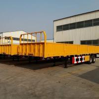 China ABS Anti-lock Braking System 60 Tons Bulk Cargo Multi-Function Side Wall Semi-Trailer for sale