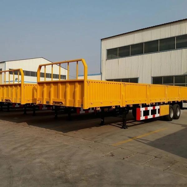 Quality ABS Anti-lock Braking System 60 Tons Bulk Cargo Multi-Function Side Wall Semi for sale