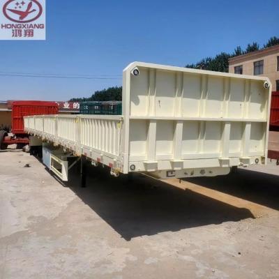 Cina Camion con recinzione a parete alta, semirimorchio per il bestiame con 3 assi, 50 tonnellate di merci sfuse, trasporto di bovini in vendita