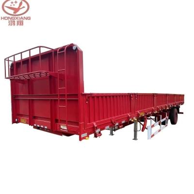 Cina 1820mm tread van tipo 3 tri asse carico alla rinfusa 30t 50t recinzione laterale muro carico camion rimorchi in vendita