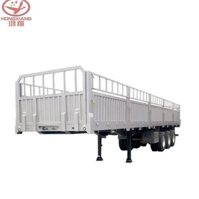Cina 1820mm tread van tipo 3 tri asse carico alla rinfusa 30t 50t recinzione laterale muro carico camion rimorchi in vendita