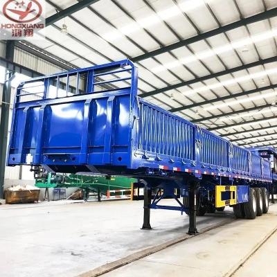Cina 1820mm tread van tipo 3 tri asse carico alla rinfusa 30t 50t recinzione laterale muro carico camion rimorchi in vendita