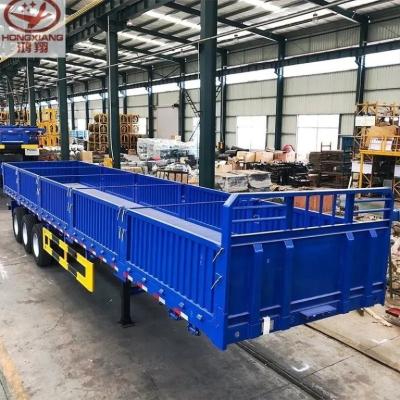 Cina 1820mm tread van tipo 3 tri asse carico alla rinfusa 30t 50t recinzione laterale muro carico camion rimorchi in vendita