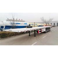 China 3axle Container Side Loader Semi Trailer 40FT Skeleton Container Sidelift Trailer for sale