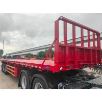 China 3axle Container Side Loader Semi Trailer 40FT Skeleton Container Sidelift Trailer for sale